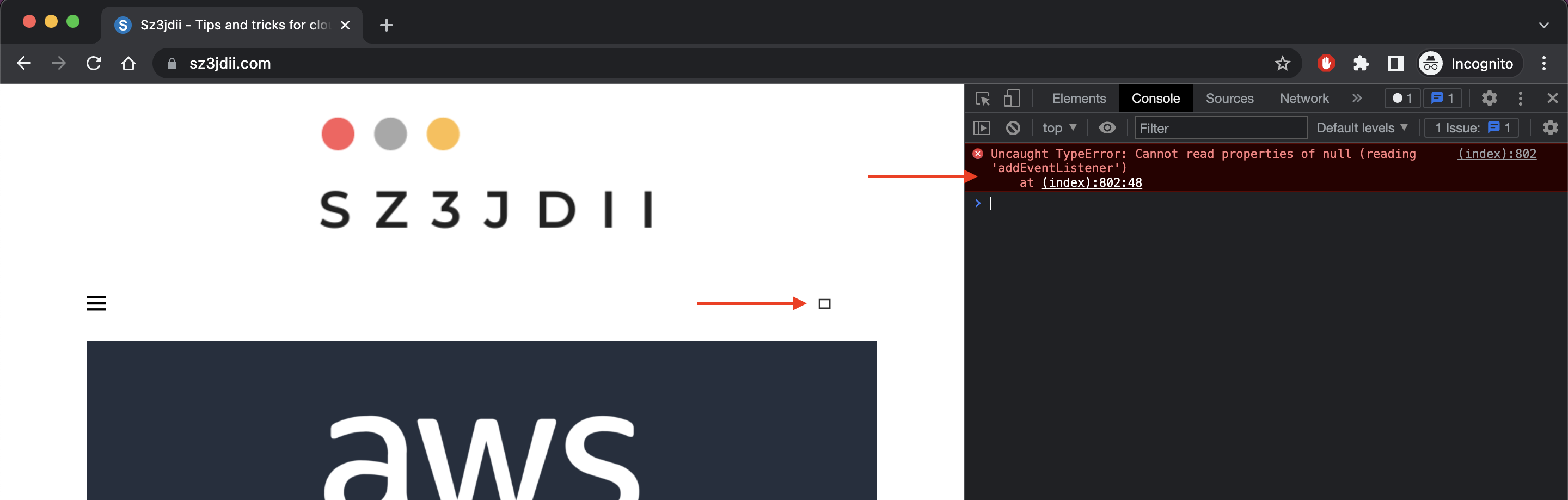 Uncaught Typeerror Cannot Read Properties Of Null Reading